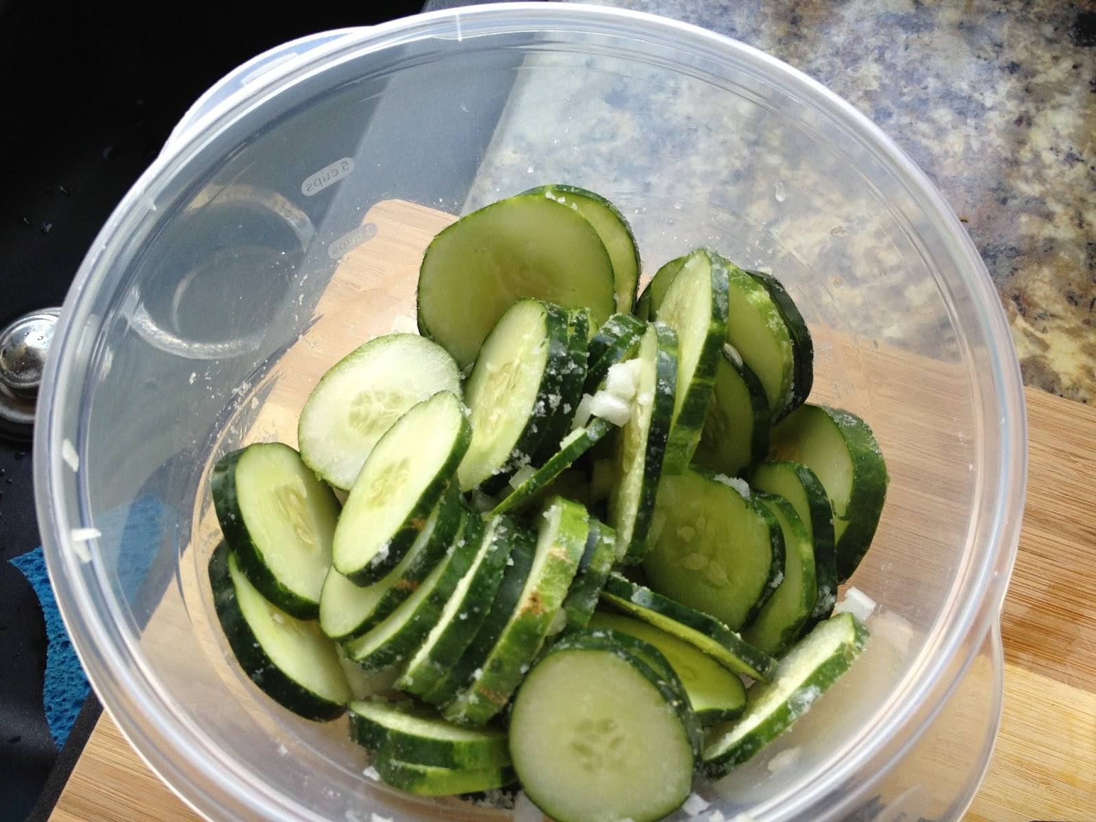 The Farmer's Wife, IN: Freezer Pickles
